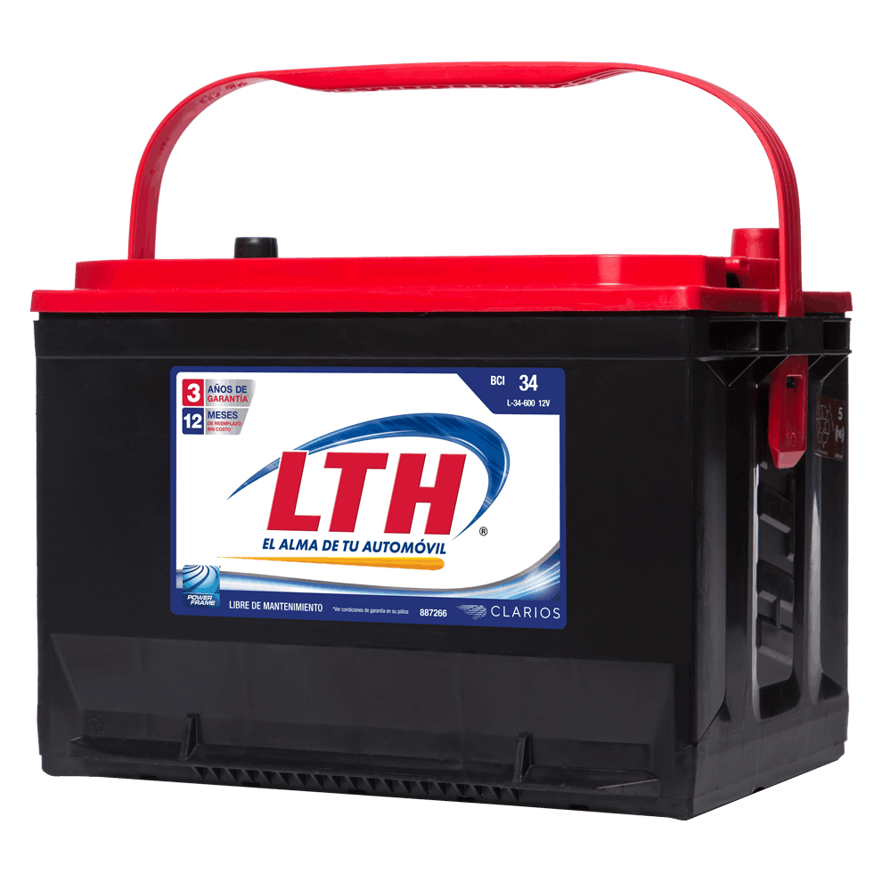 Batería para auto marca LTH 12V Modelo L-34-600