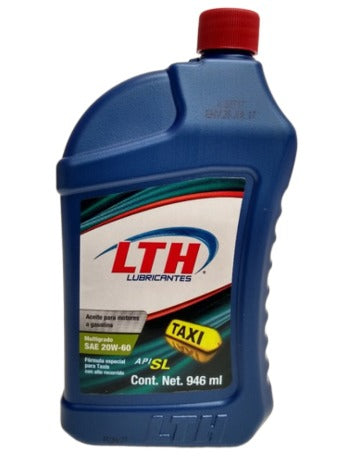 LTH LUBRICANTE GASOLINA SAE 20W60 API SL TAXI 946ML